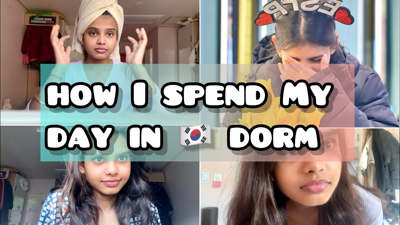 A casual day in 🇰🇷Dorm / Hostel (fun🤣) - YouTube