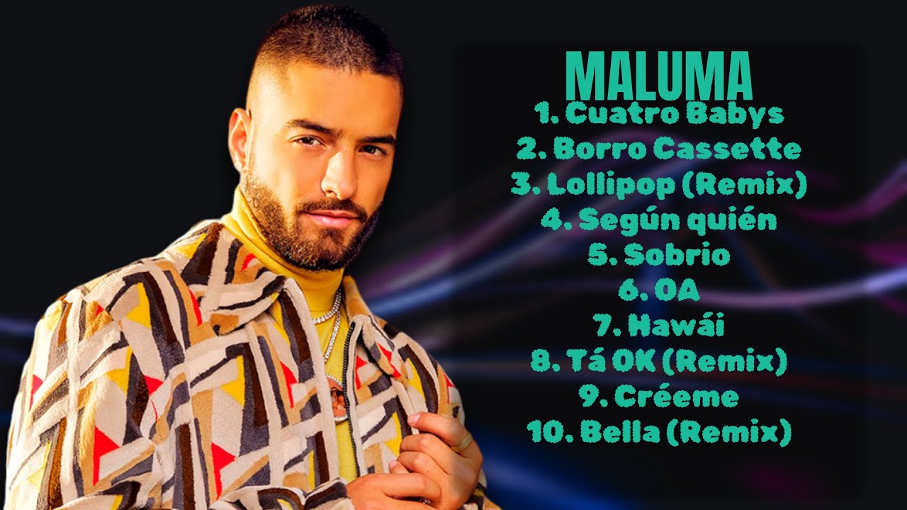Instinto Natural (featuring Sech)-Maluma-Hits that defined a generation ...