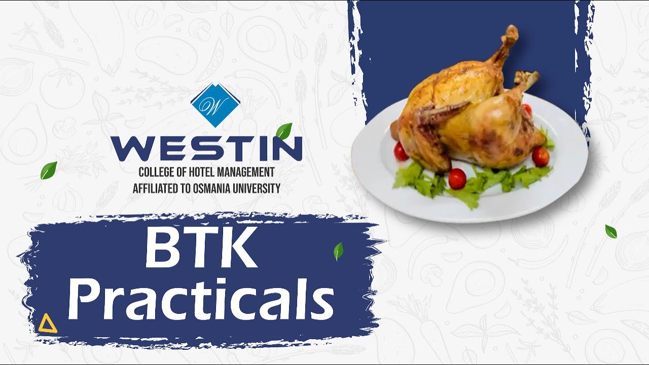 Basic Training Kitchen | Practical Sessions | Westin College of Hotel ...