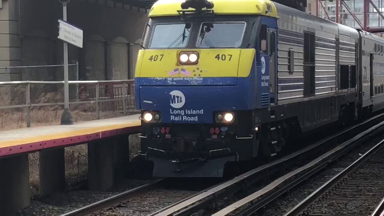 LIRR: An Amazing Hornshow From The Old Master Engineer On Engine 407 ...