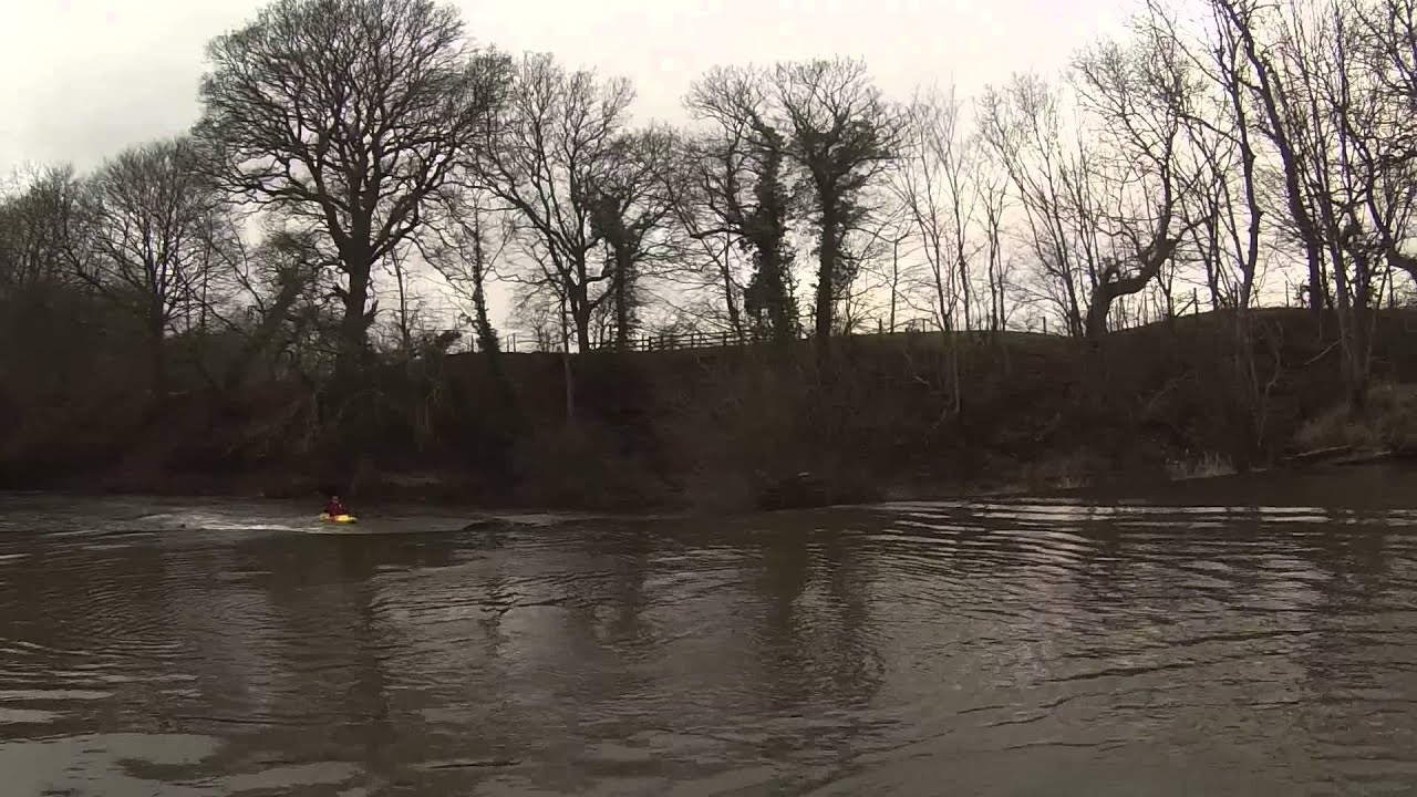 Howsham Mill. Weir Paddle - YouTube