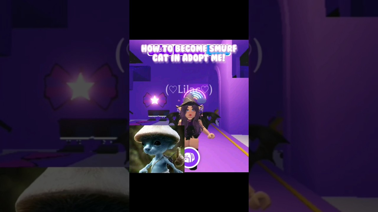 How to Become Blue Smurf Cat in Adopt Me! #roblox #adoptme # ...