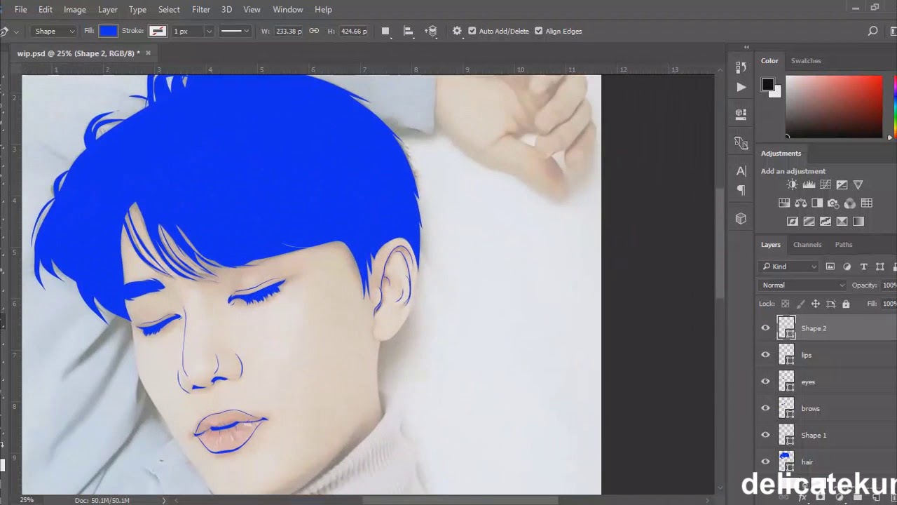 Moon Taeil (NCT) - Vector Art - YouTube