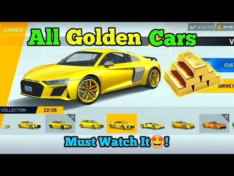 BEST GOLDEN CAR COLLECTION IN 2023 - YouTube