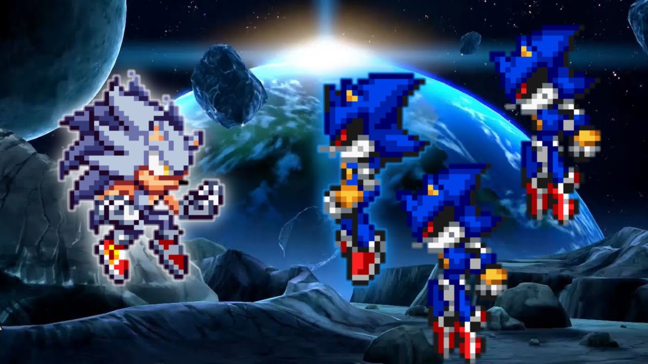 Superior Sonic V2 OP VS 3x Metal Sonic V2 OP in Jump Force Mugen - YouTube