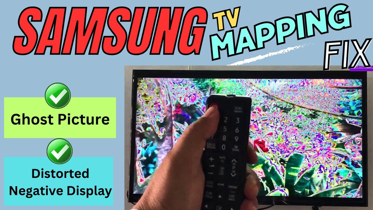 Fix Samsung Tv Panel Mapping Problem - YouTube