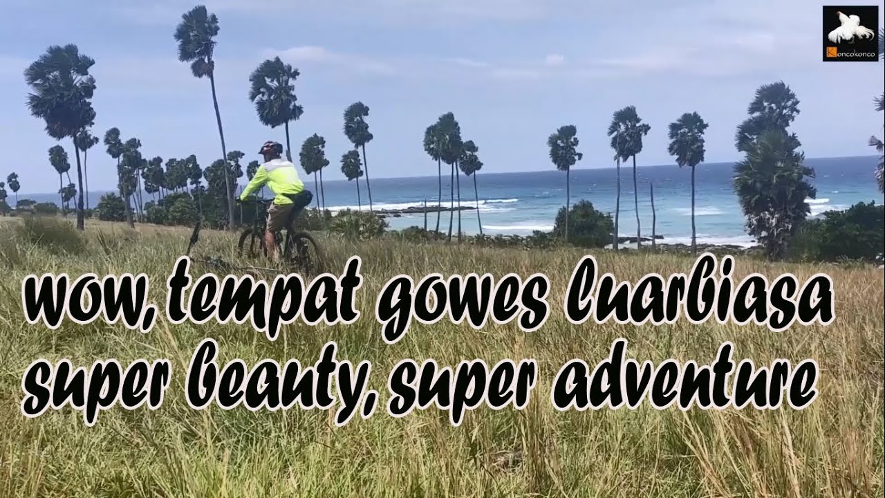 BERSEPEDA DI ATAS LUKISAN NUCA MOLAS ALIAS PULAU MULES - YouTube