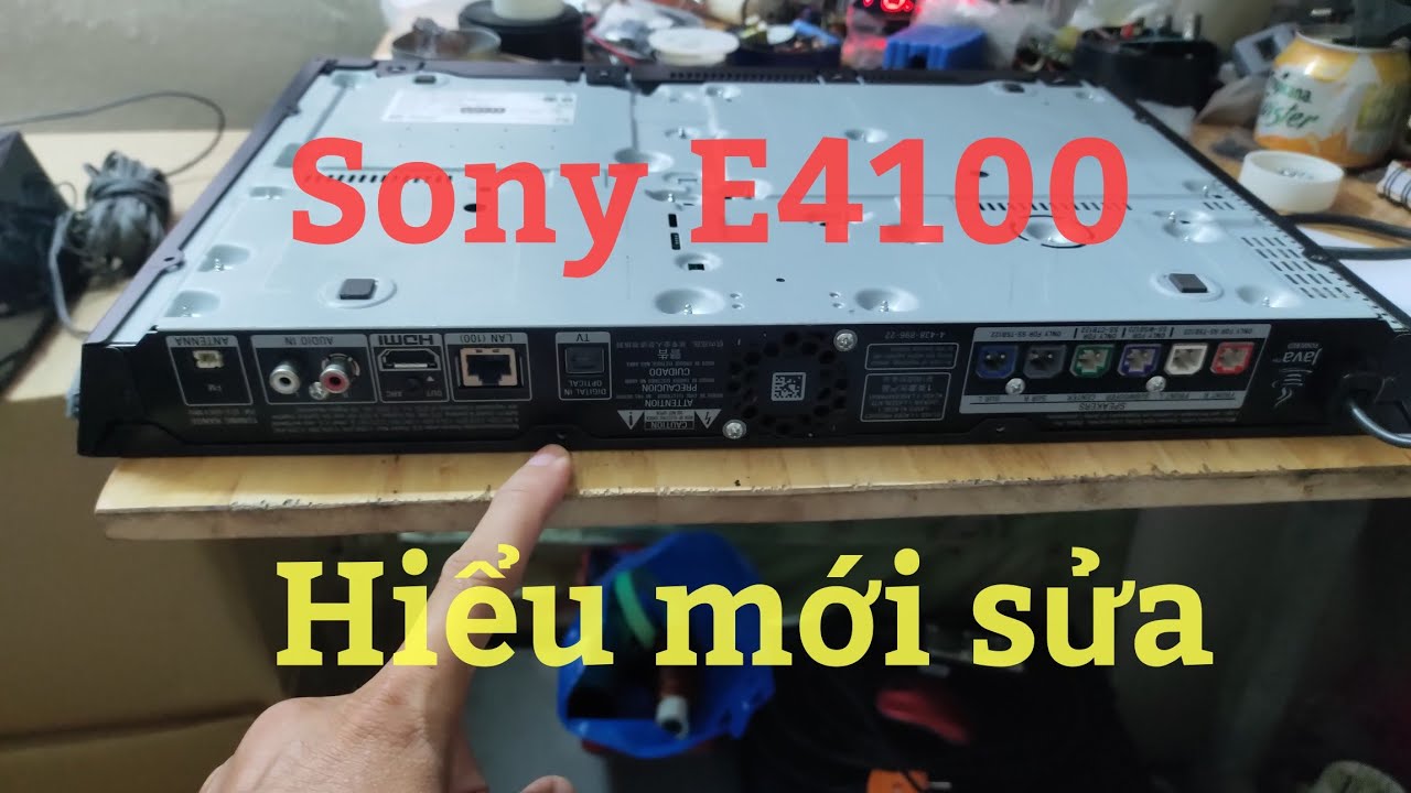 Tìm hiểu qua cấu tạo bộ dàn Sony E4100 để có thể tìm sửa chữa - YouTube
