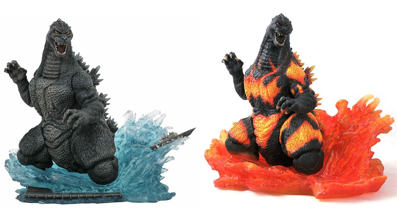Godzilla News: SDCC Exclusive Burning Godzilla Statue! - YouTube