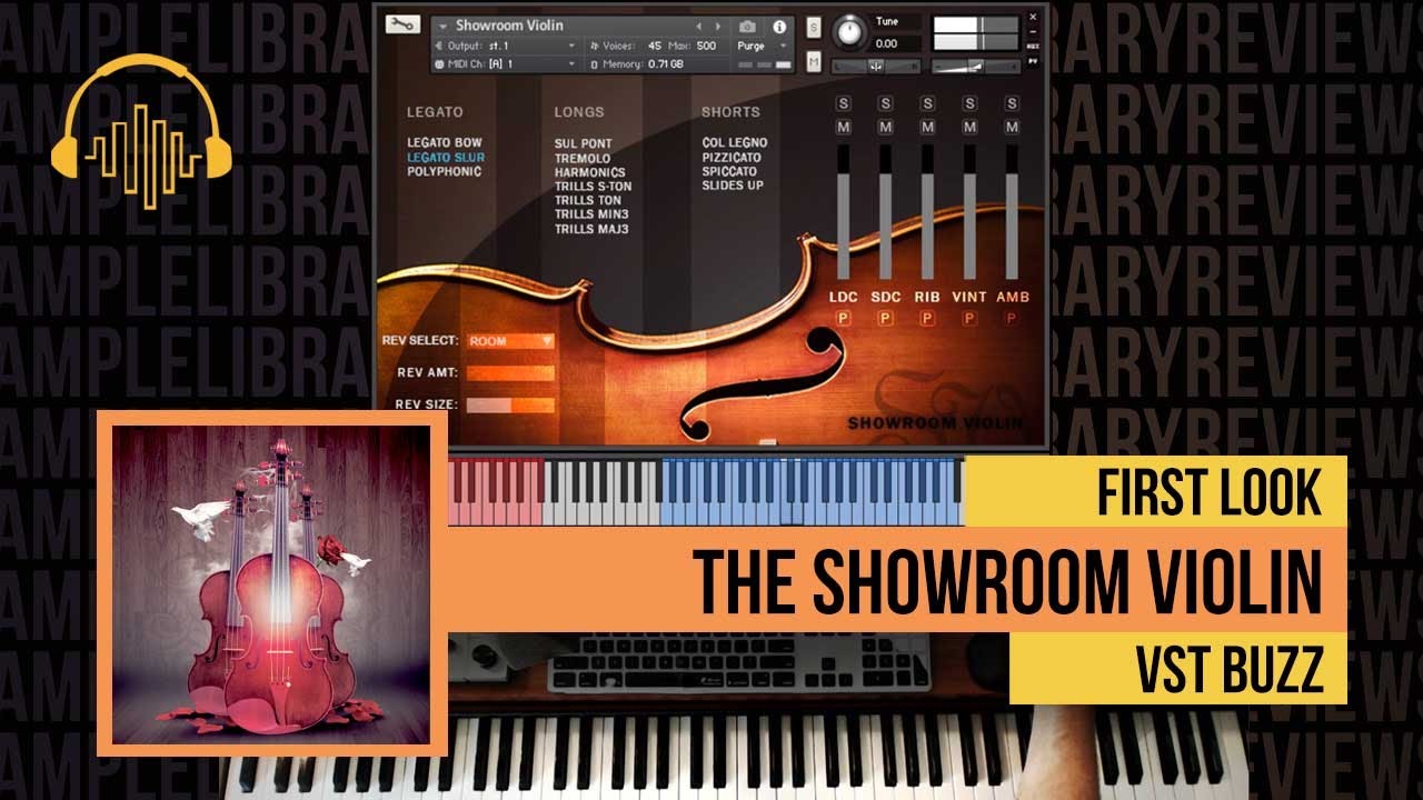First Look: The Showroom Violin by Vst Buzz - YouTube
