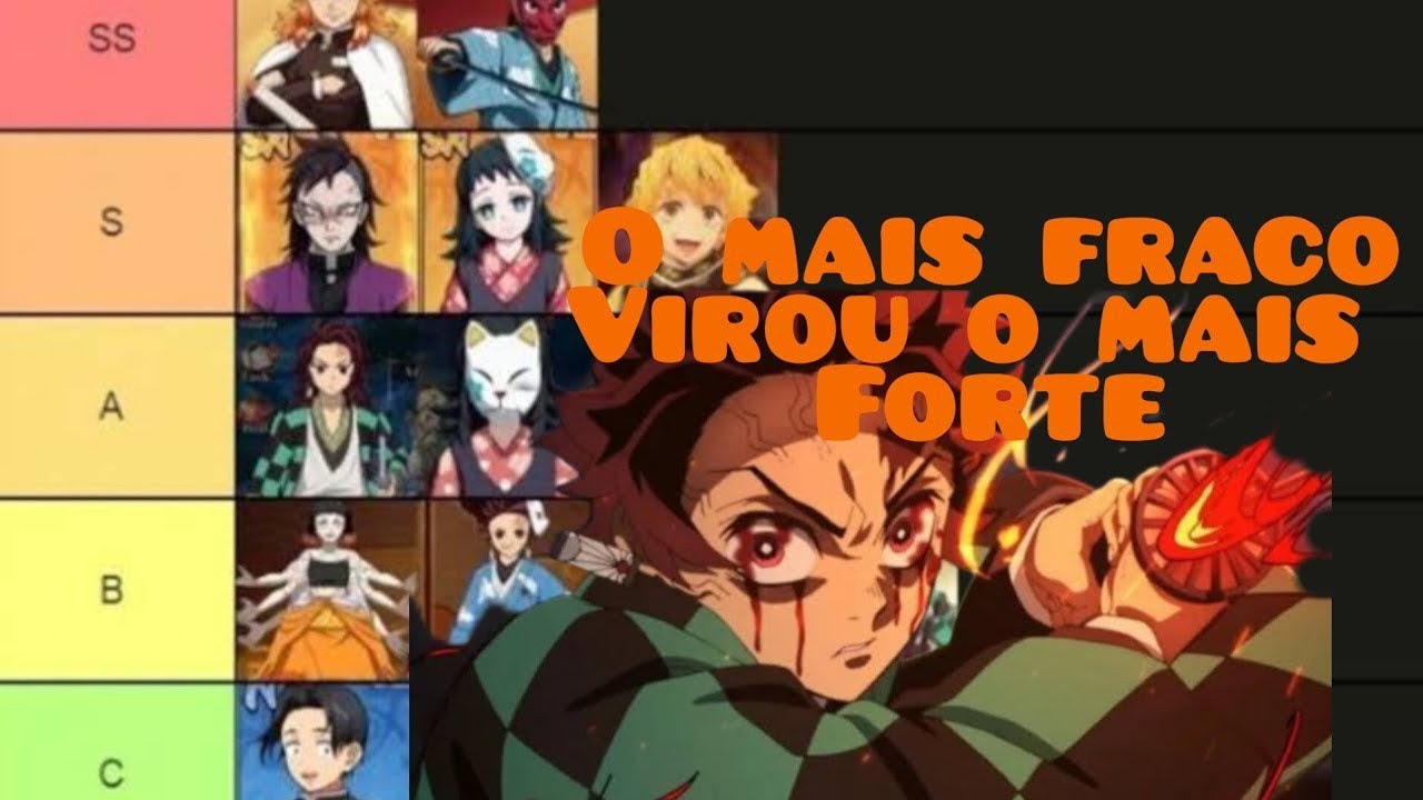 Os Hachiras Mais Fortes de Denon Slayer Tier list parte 2 - YouTube