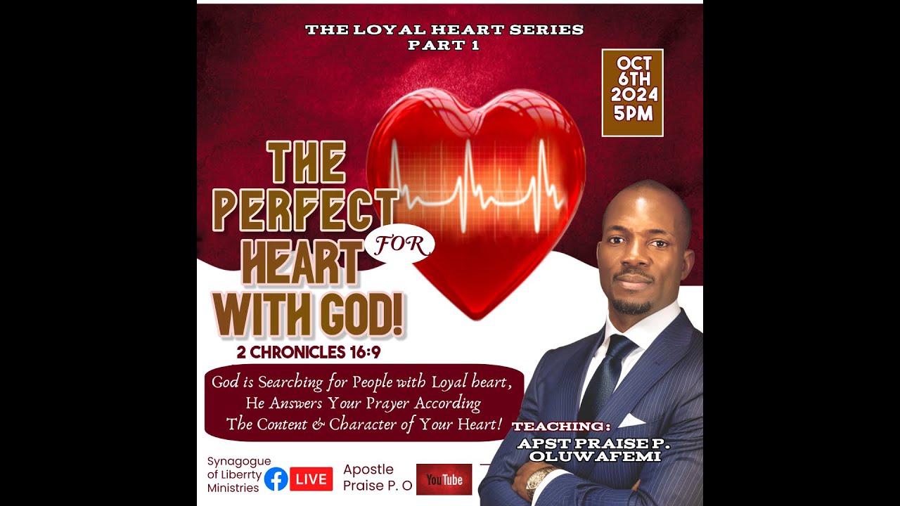 TEACHING | THE PERFECT HEART WITH GOD - YouTube