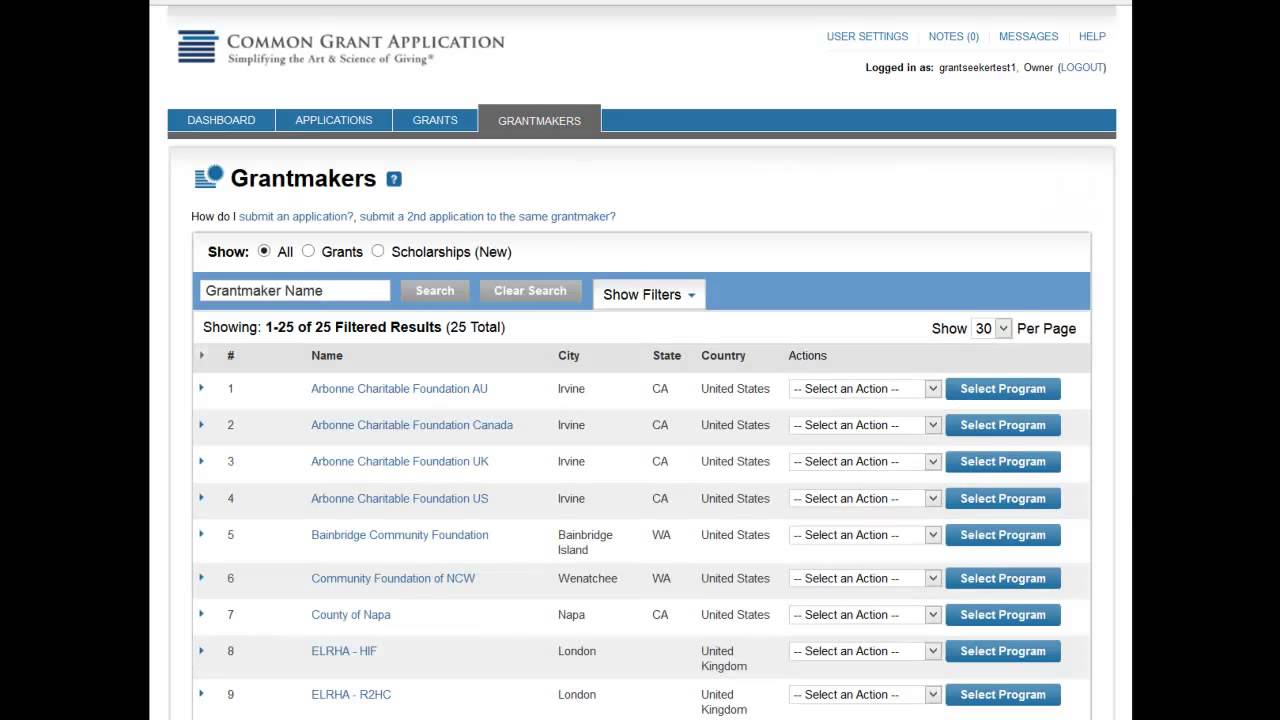 Grantseeker Introduction - YouTube
