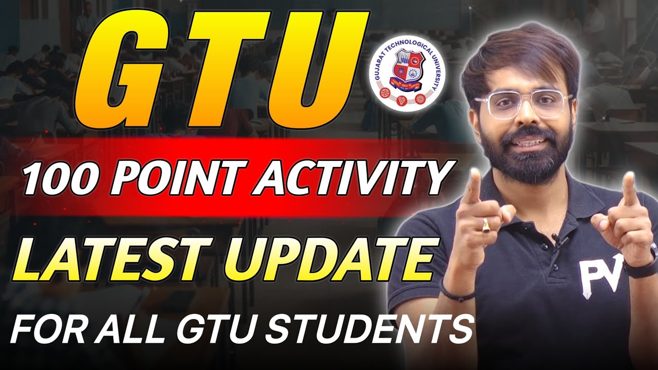 100 POINTS ACTIVITY || GTU LATEST UPDATE || GTU - YouTube
