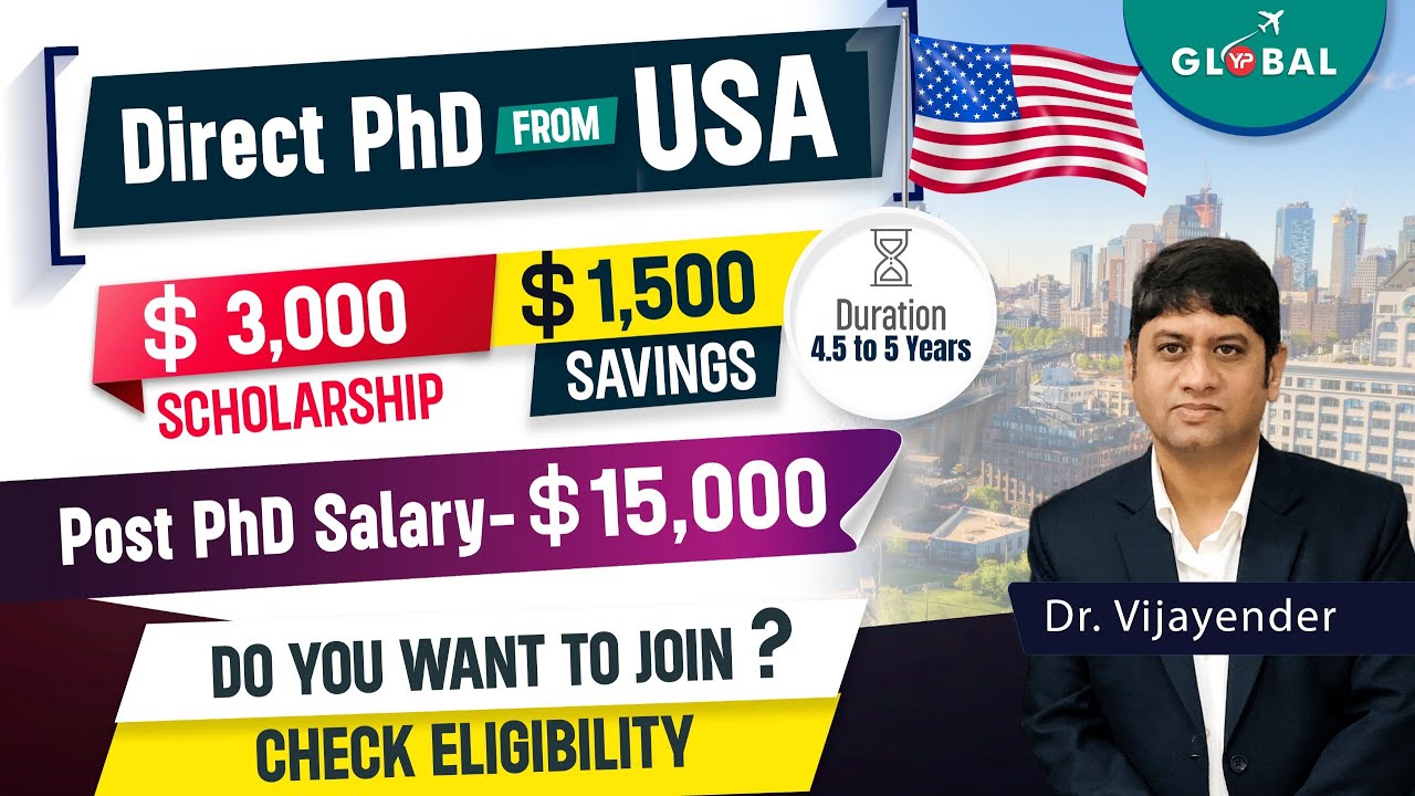 Direct PhD From USA | Interesting Facts - YouTube