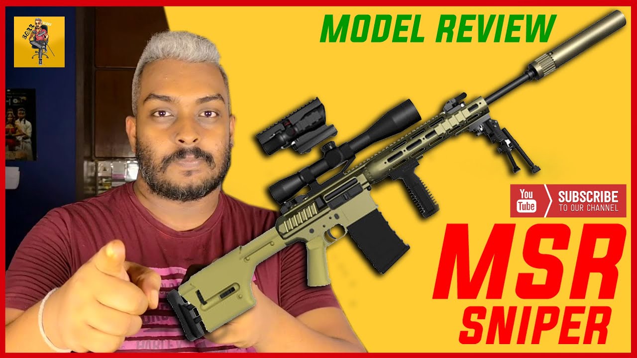 MSR Sniper | Model | Review | සිංහලෙන් Sazz Vlogs සිංහල Video - YouTube