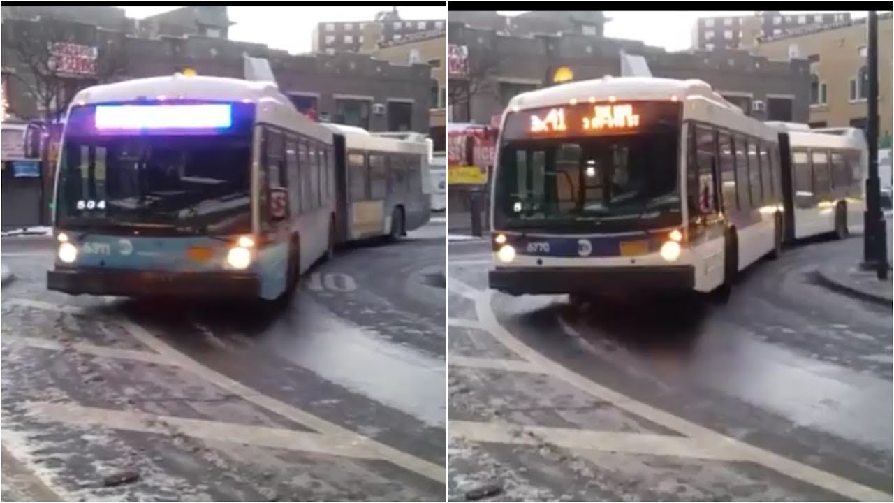 MTA: 2012-2011 NovaBus LFSA's [5311]/[5770] Bx41/Bx41 SBS - YouTube