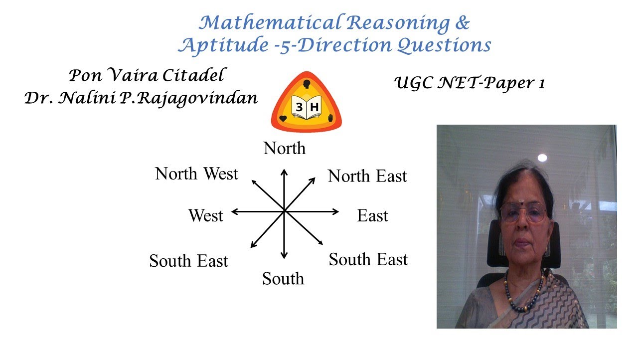 Mathematical Reasoning and Aptitude -5 - Direction questions - YouTube