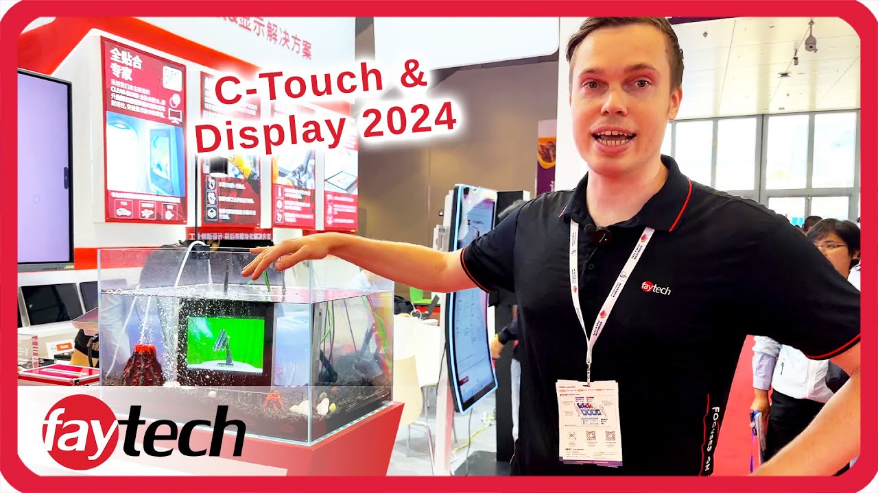 faytech at C-Touch & Display 2024 - IP69K Touch PCs, Transparent OLED ...