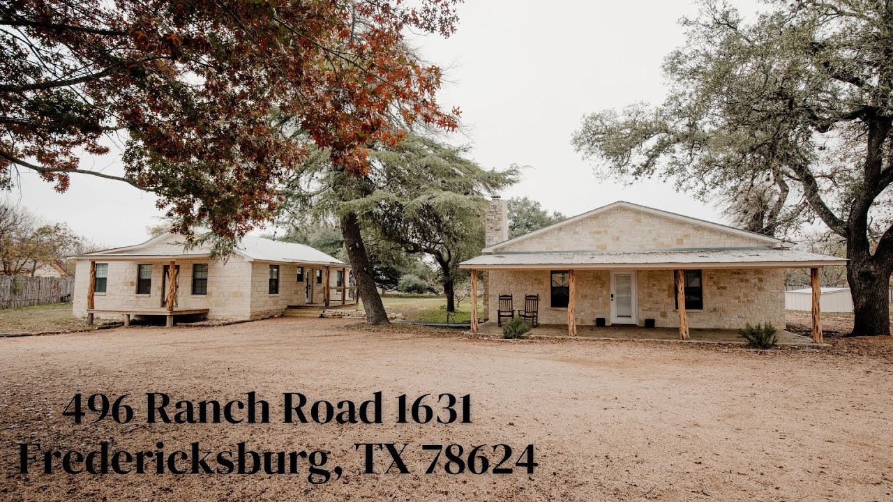 496 Ranch Road 1631 | Fredericksburg, TX 78624 - YouTube
