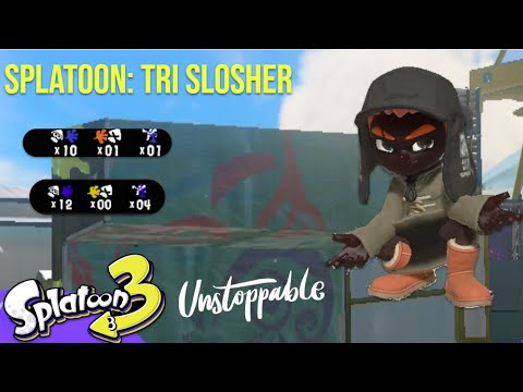 Splatoon Tri Slosher Gameplay #1 - YouTube