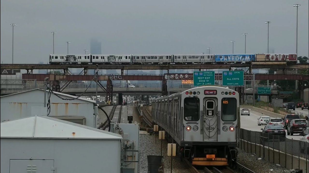 CTA 'L' - #WaysAndMeans CTA Green Line Promo Wrapped Trains - YouTube