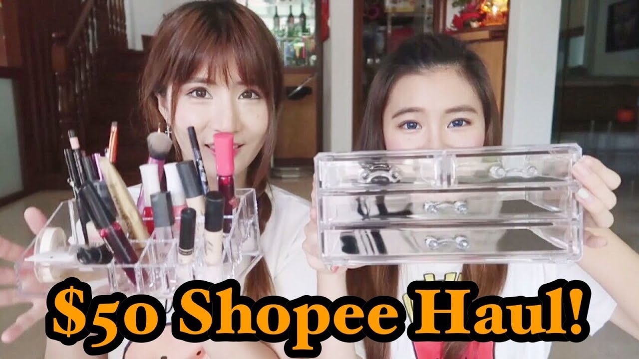 Another $50 Shopee Shopping Challenge?! - YouTube