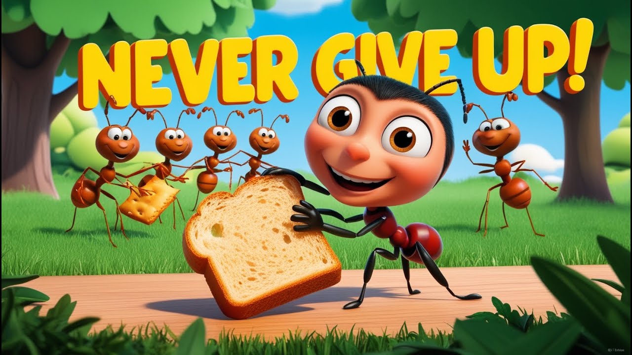 The Little Ant Who Didn't Give Up | Motivational Story for Kids ...
