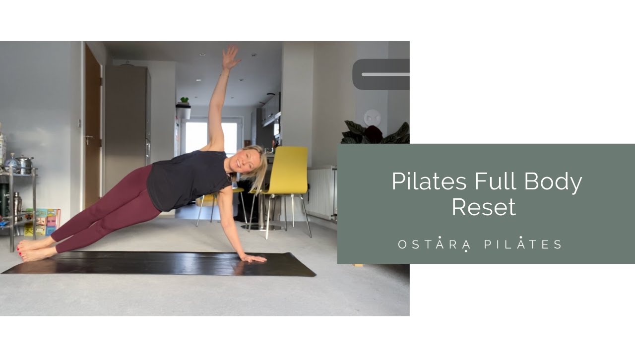 Full Body Pilates Reset //Beginners Pilates Mat Workout - YouTube