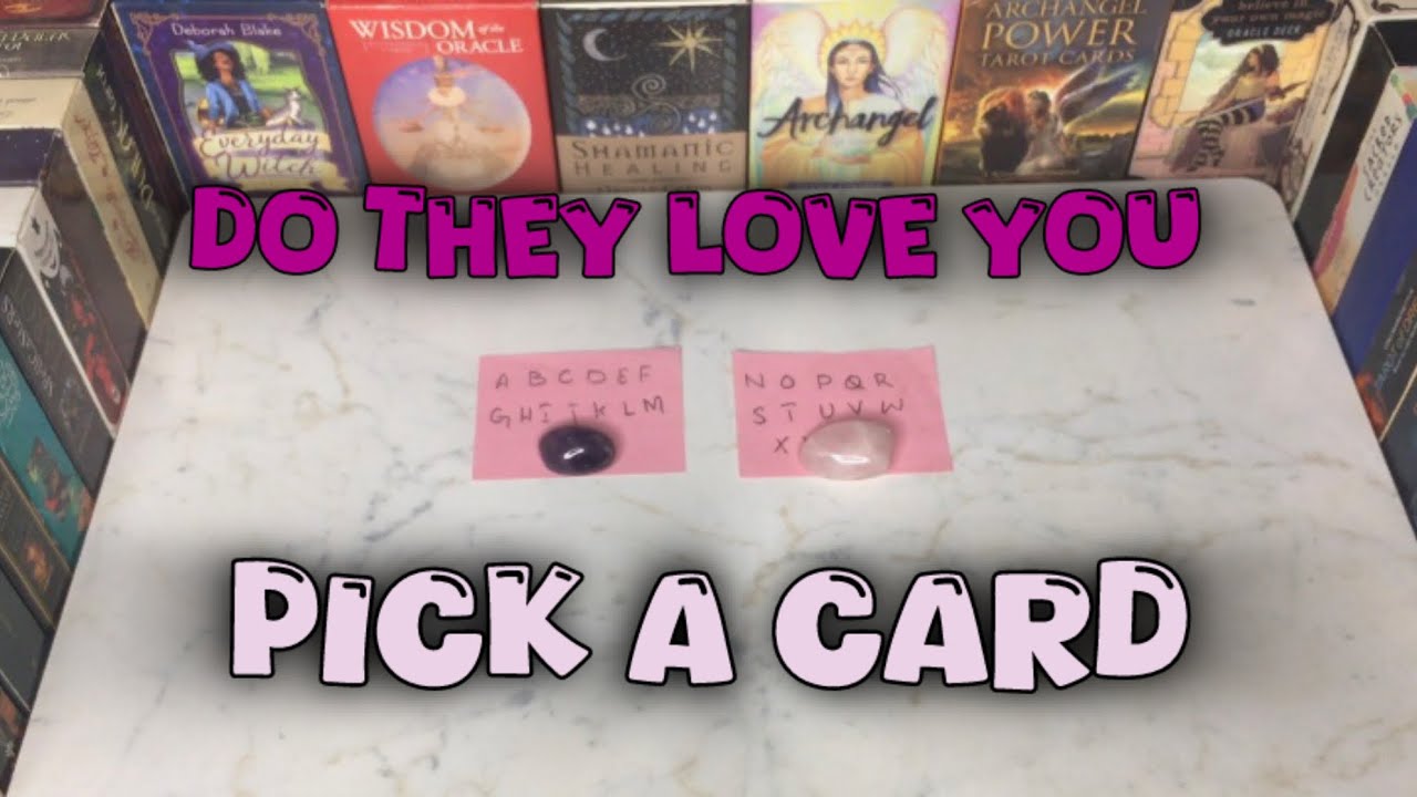 DO THEY LOVE YOU? 💭KYA WO BHI APKO PYAR KARTY HAI🥀pick a card # ...