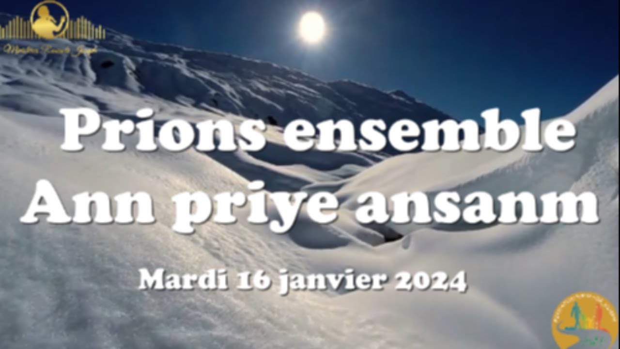 ÉMISSION PRIONS ENSEMBLE / EMISYON ANN PRIYE ANSANM - YouTube