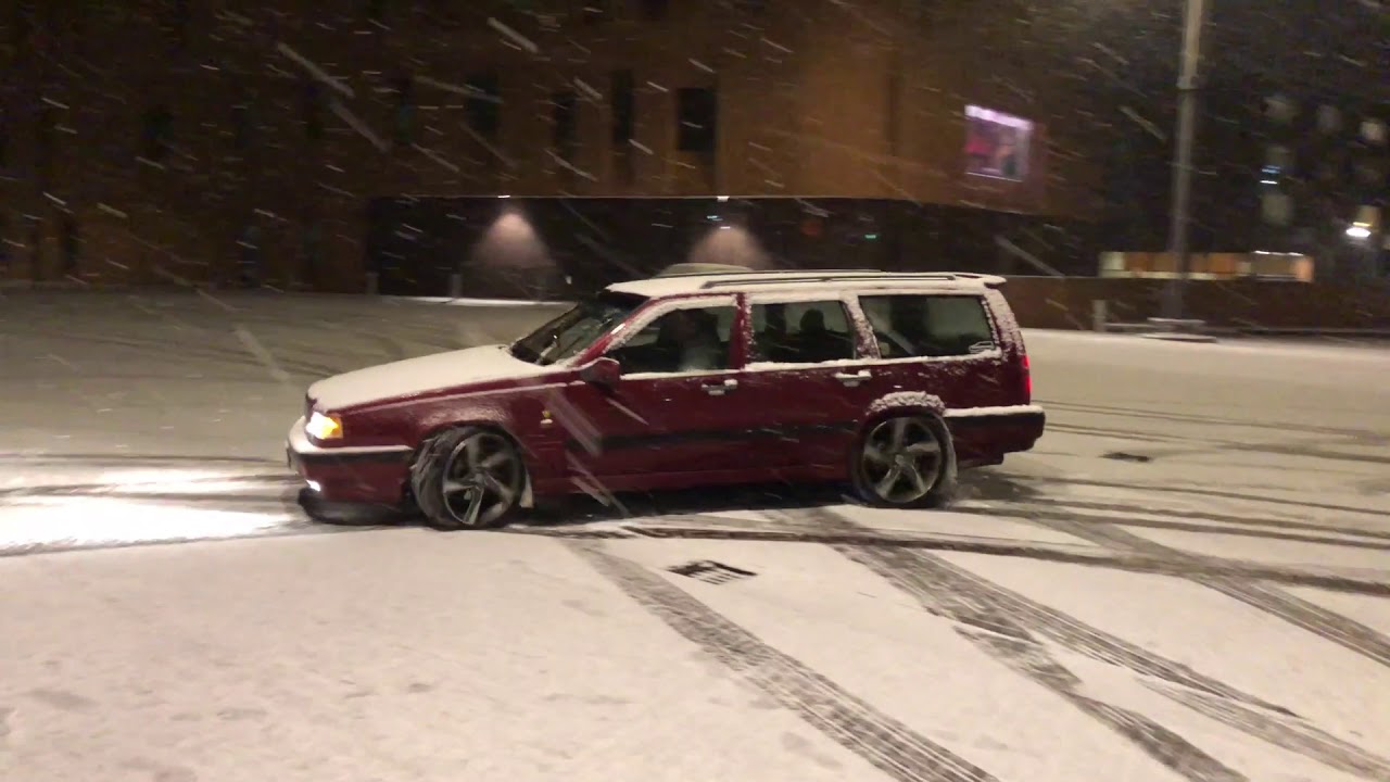 volvo 855 AWD drift - YouTube