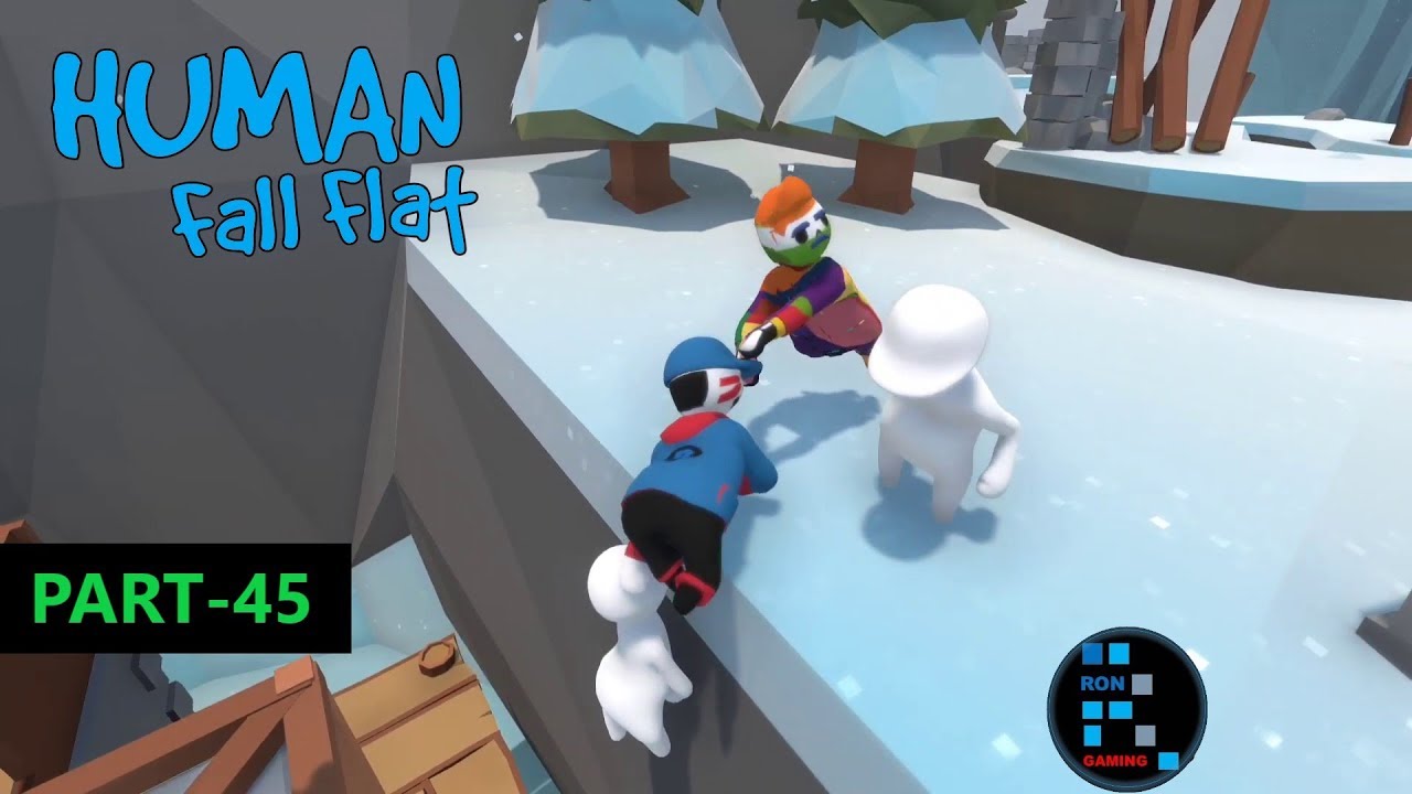 Human: Fall Flat | Amazing New Ice Map Fun Gameplay (PART-45) - YouTube