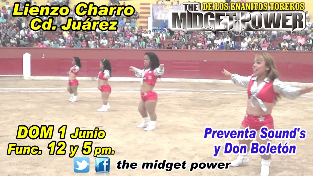 THE MIDGET POWER ENANITOS TOREROS 2014 CD JUAREZ 1 JUN. - YouTube