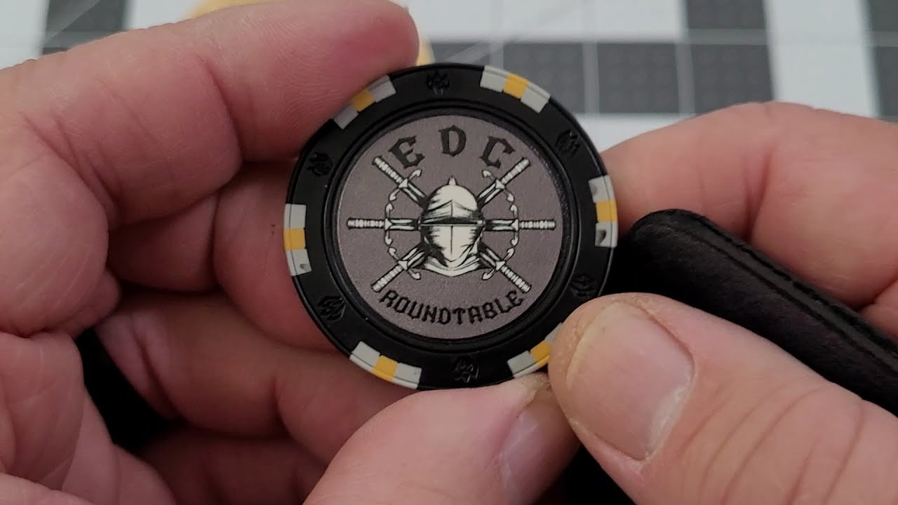 EDC Roundtable 2 Year Anniversary Pocker Chip & Giveaway - YouTube