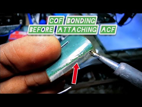 COF Machine Bonding Process - YouTube