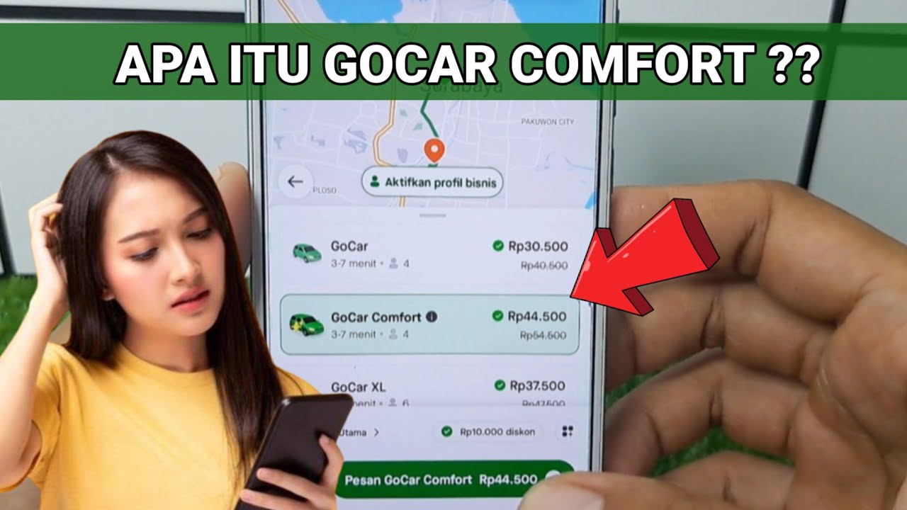 Apa itu Gocar Comfort Gojek Mobil? Ini Penjelasannya - YouTube