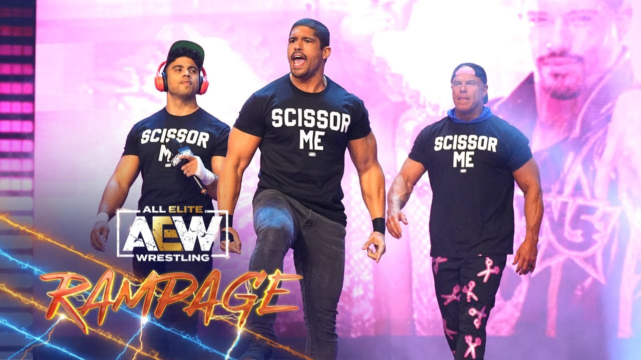 The rap battle of the ages between The Acclaimed & J.A.S | AEW Rampage ...