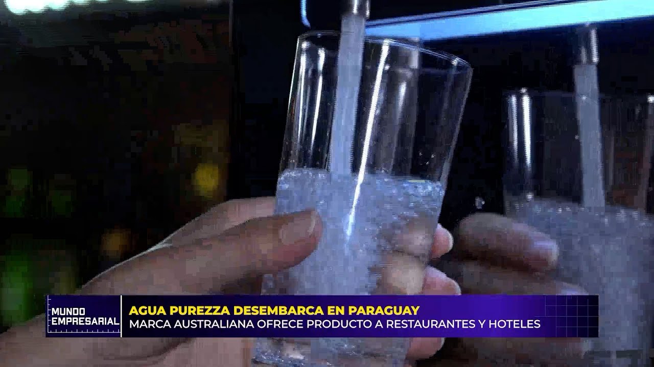 Agua Purezza desembarca en Paraguay - YouTube