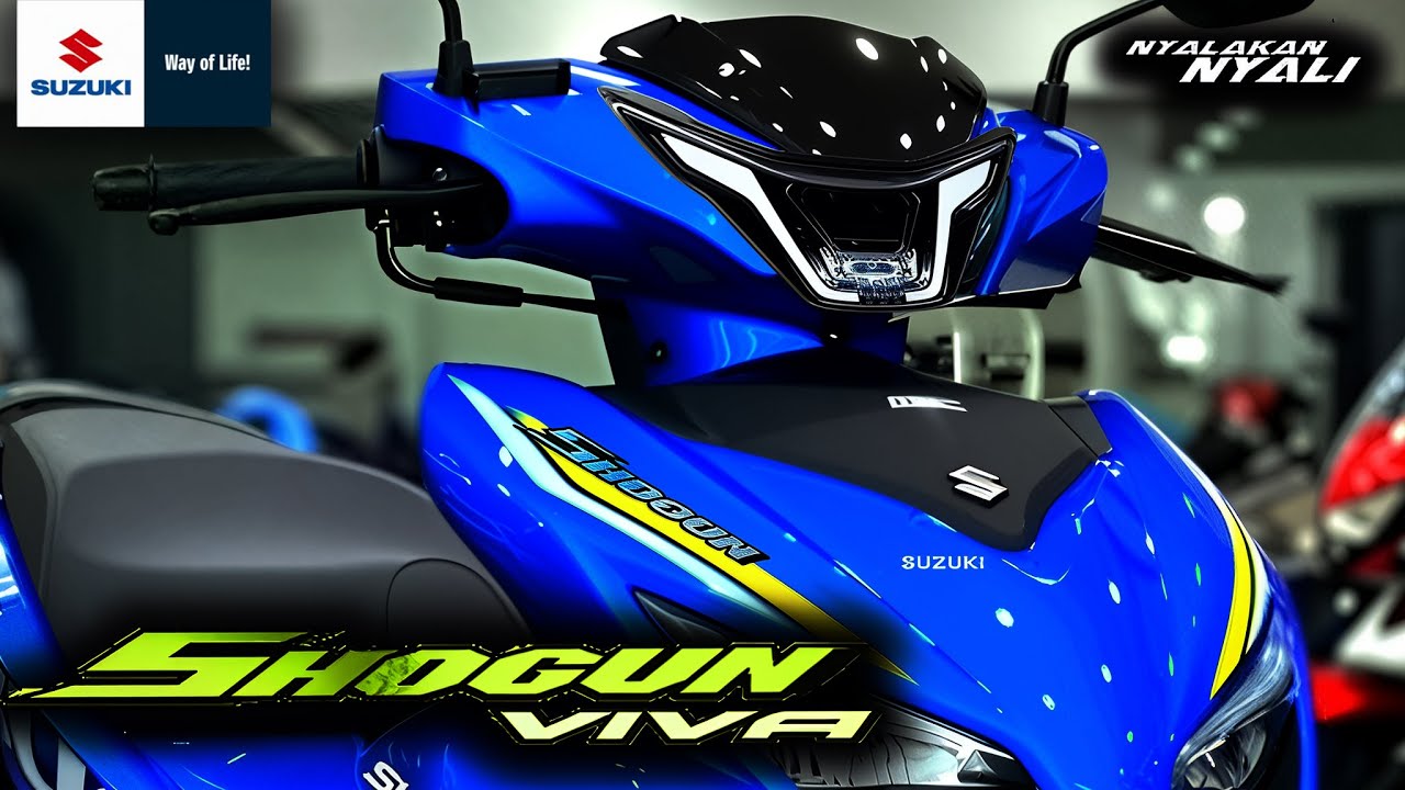 HEBOH 🔥 ALL NEW SUZUKI SHOGUN KEMBALI DENGAN DESAIN YANG SEMAKIN KEREN ...