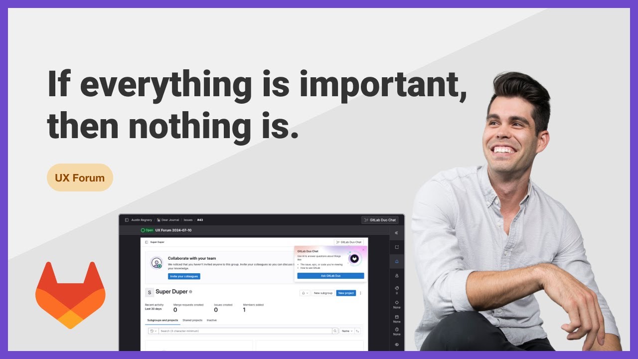 UX Forum: Upstreaming thinking - YouTube