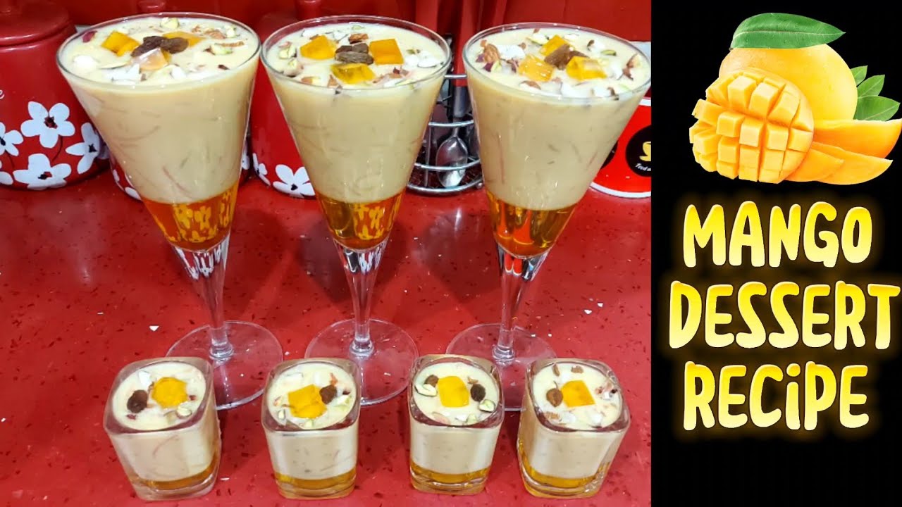 How to make mango dessert recipe | Mango sawaiyan recipe | Cooking ...