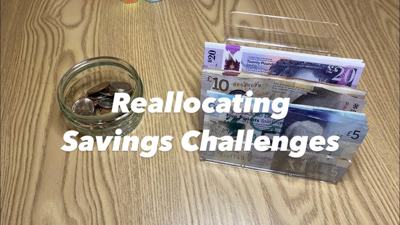 Reallocating Savings Challenges | Sinking Funds | Low Income - YouTube