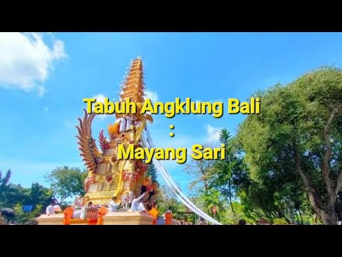 Tabuh Angklung Bali - Mayang Sari - YouTube