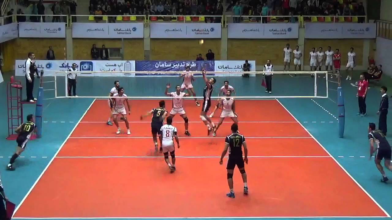 Sarmayeh Bank - Urmia 3-1 (25:17, 23:25, 25:19, 25:23) 23.12.2015 - YouTube