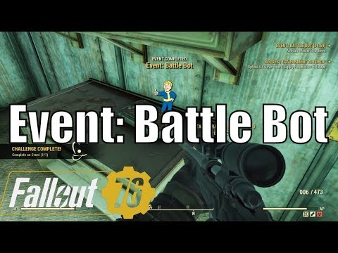 Fallout 76: Event Battle Robots - Engage the Security Robot (no ...