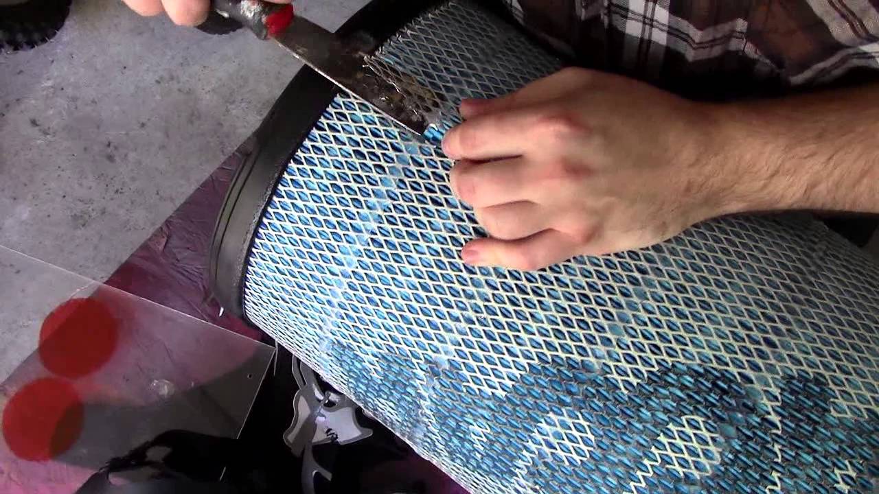 Making custom eye inserts for a gas mask - YouTube