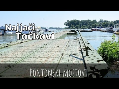Pontonski mostovi (šta su i kako rade) - YouTube