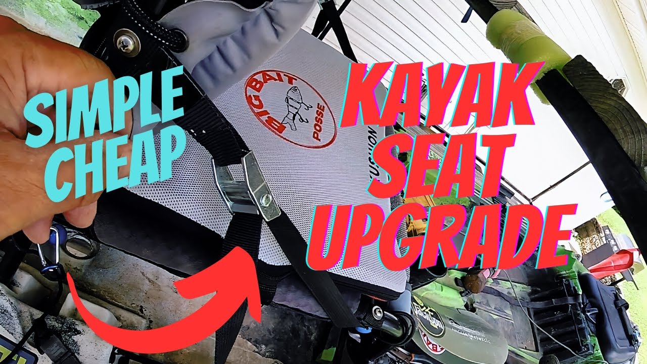 Simple, Cheap, Kayak Seat Upgrade (DIY) I Show You Two Ways To Fix It ...