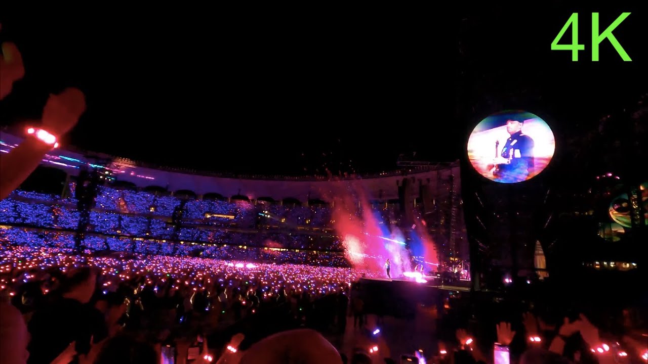 Coldplay X BTS - My Universe | Perth Live Concert 4K [19/11/23] - YouTube